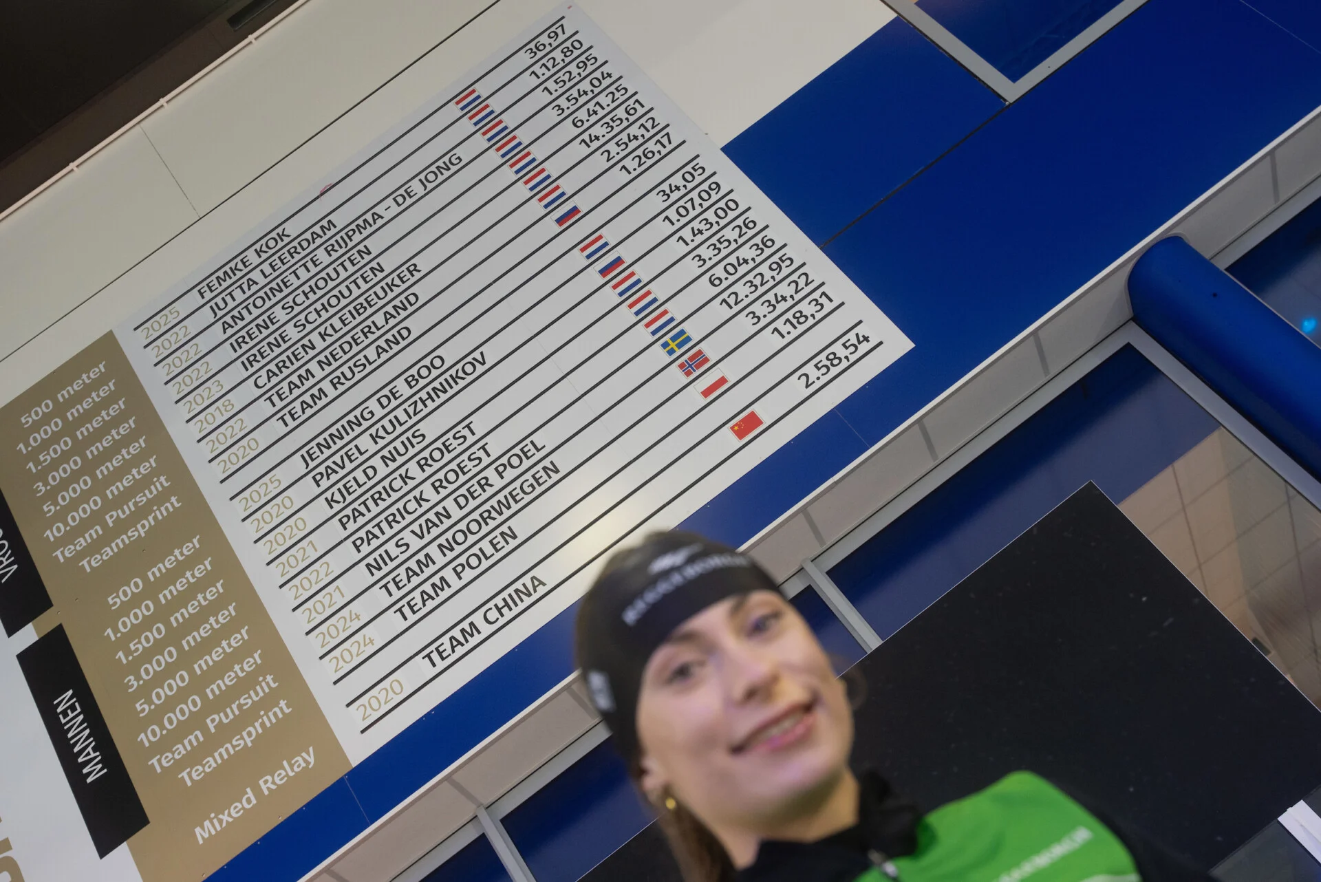 Femke Kok is meervoudig wereldkampioen op de 500 meter.